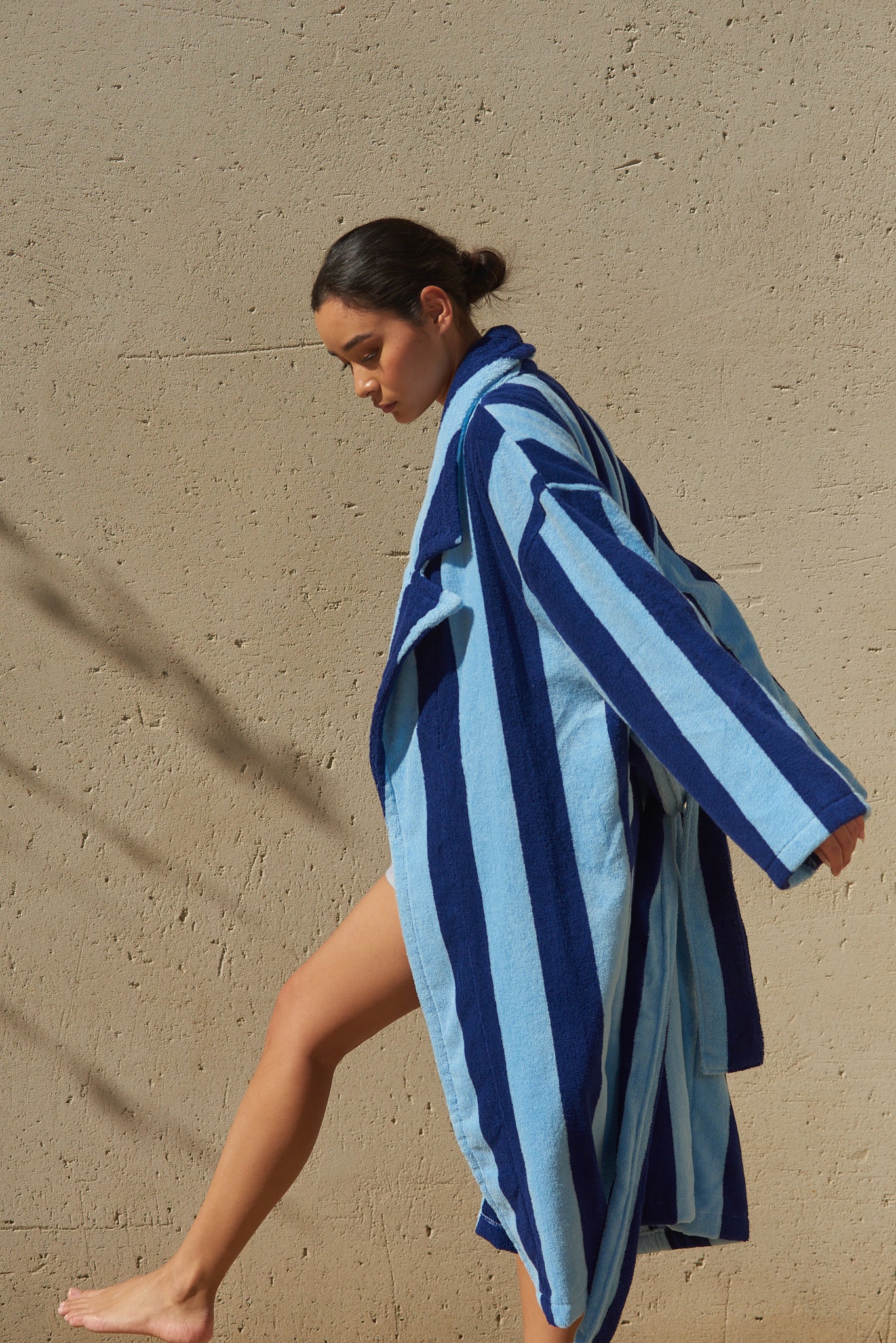 Hommey Robe - Blueberry Stripes – Ampersand