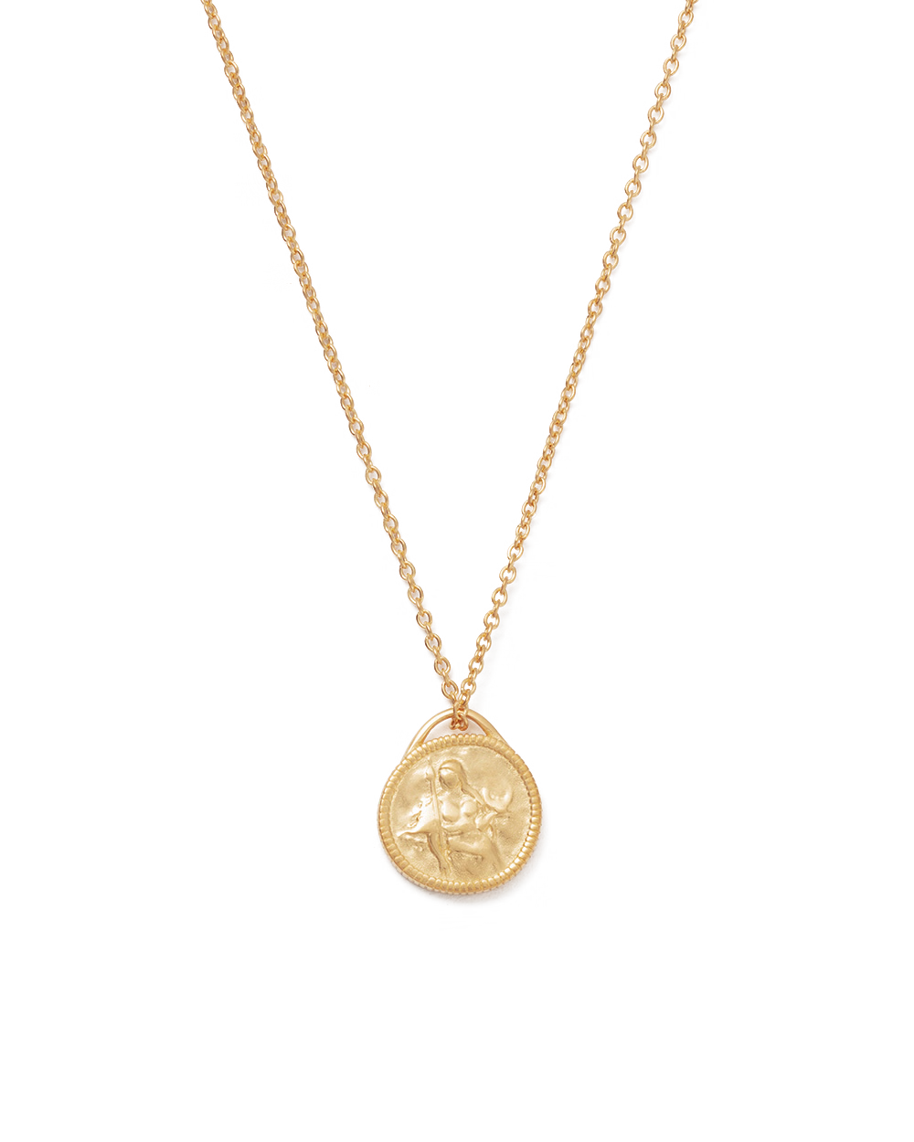 Alchemise Coin Necklace (18K Gold Vermeil) – Ampersand